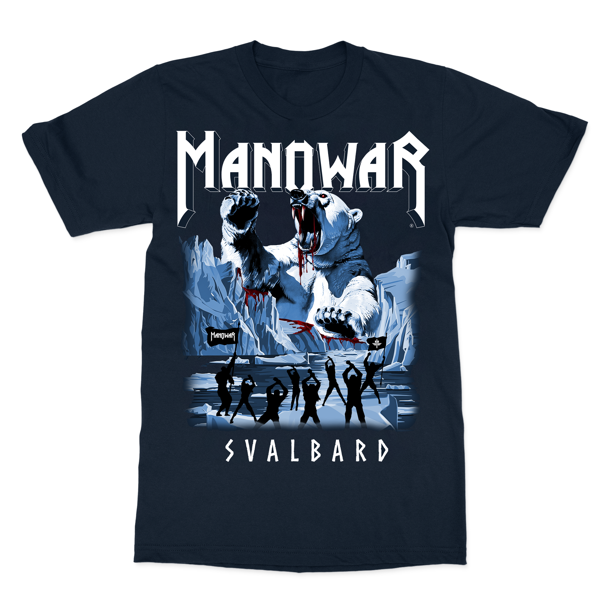 Manowar T-Shirt Svalbard - Ltd. Anniversary Edition - Numbered ...
