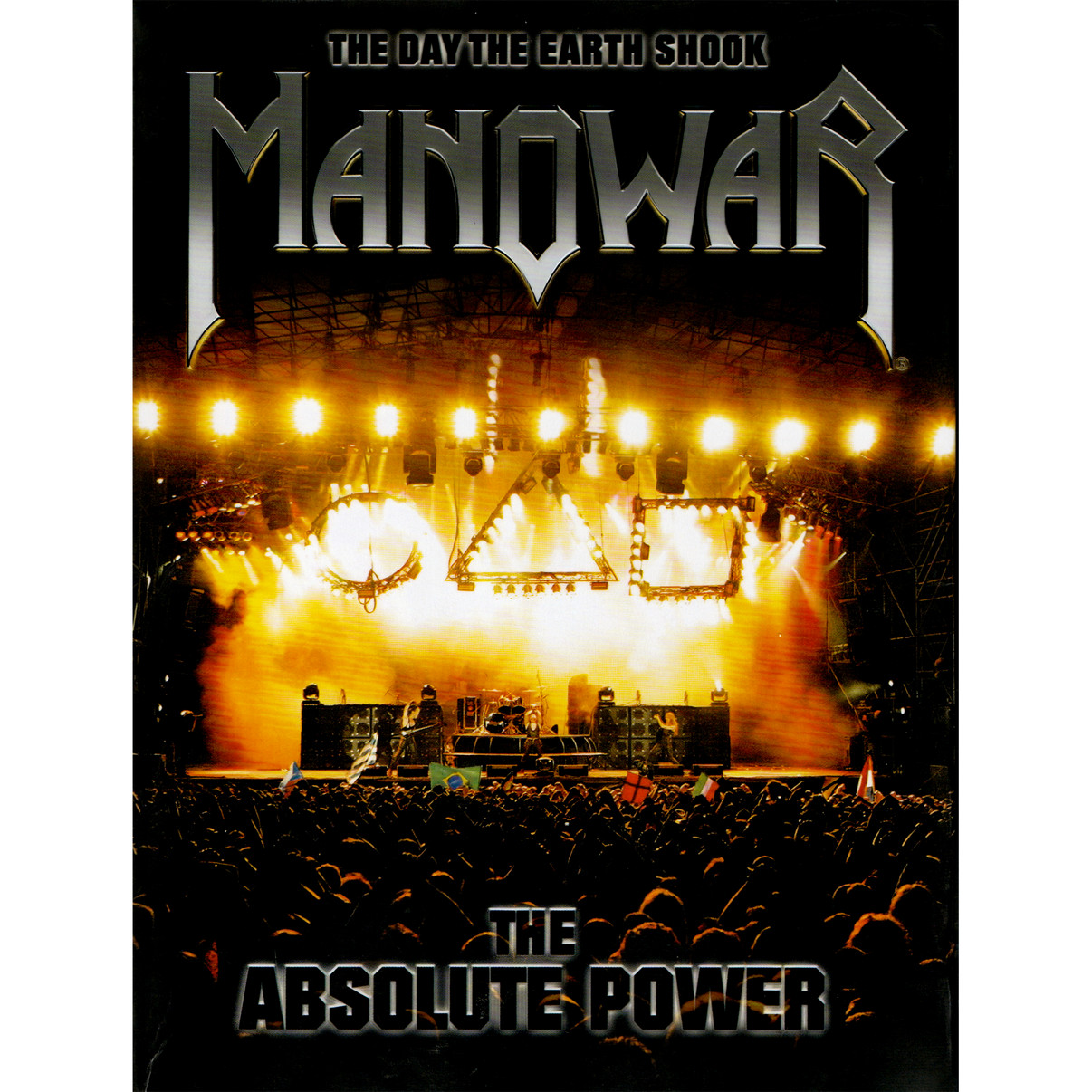 Manowar DVD Double The Day The Earth Shook - The Absolute Power – MANOWAR MERCH US
